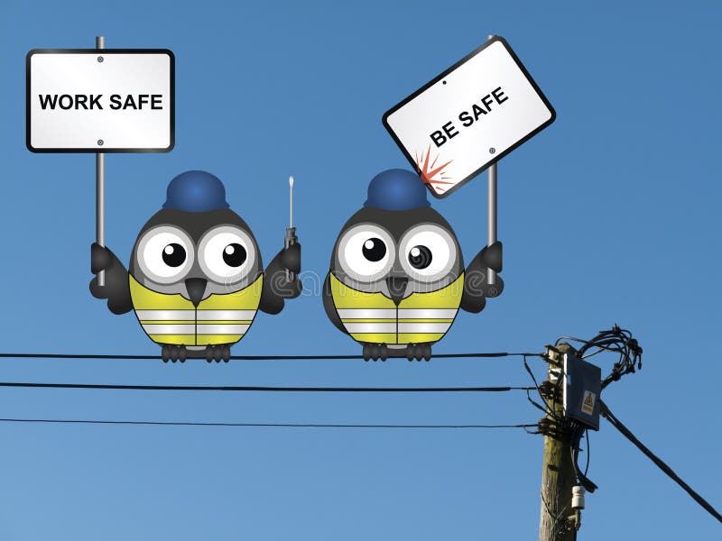 I Work Safe Poster with Industrial Worker Stock Vector - Illustration ...