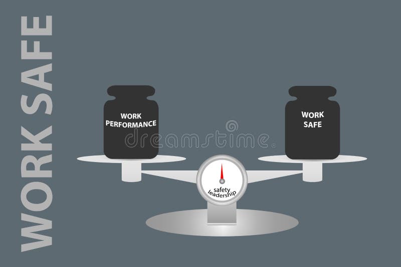 Work safe concept vector stock vector. Illustration of protection ...
