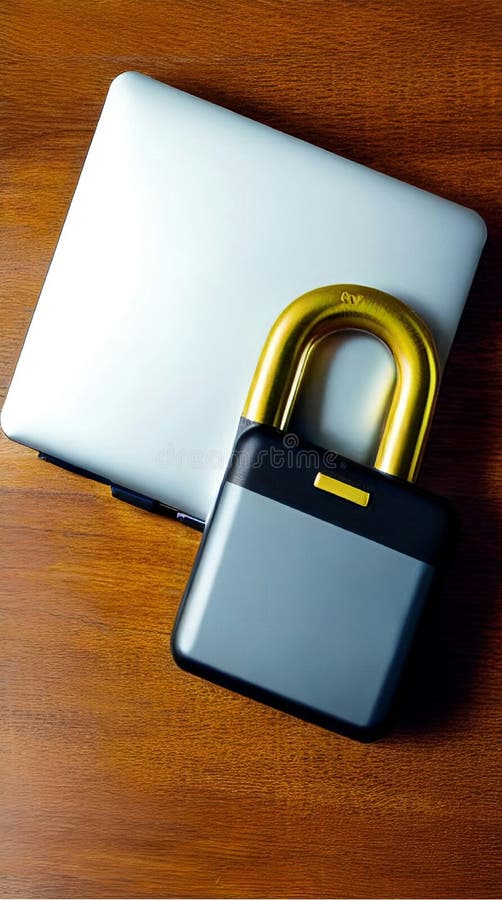 Padlock Illustration Vector Stock Illustration - Illustration of access ...