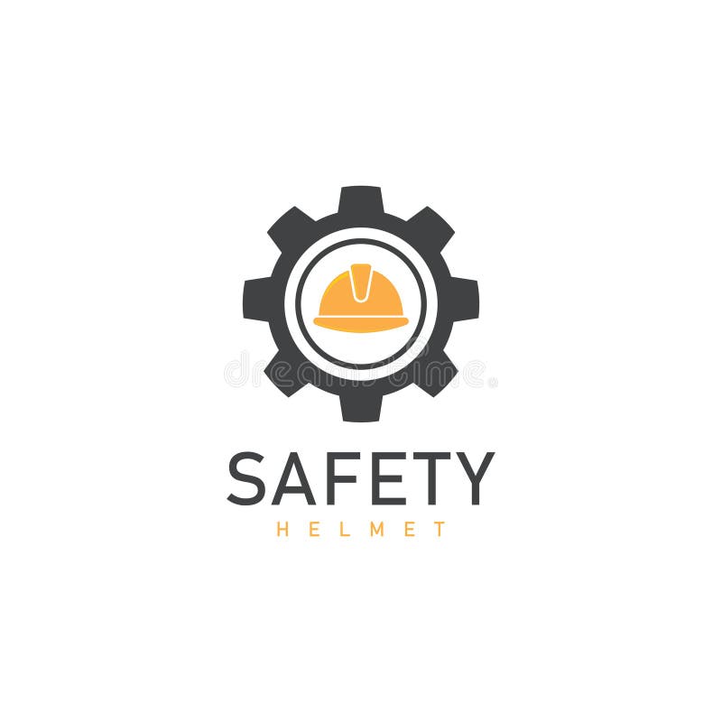 Work Safety Helmet Gear Design Vector Illustration Icon Stock Vector ...