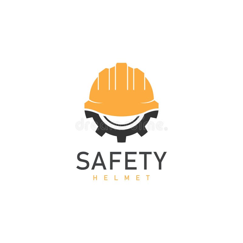 Work Safety Helmet Gear Design Vector Illustration Icon Stock Vector ...
