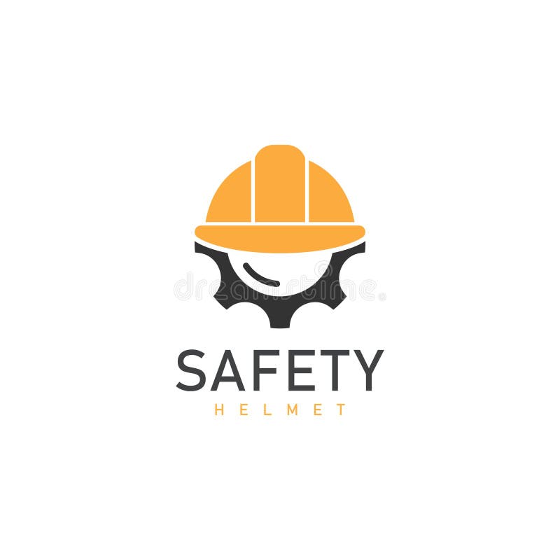 Work Safety Helmet Gear Design Vector Illustration Icon Stock Vector ...