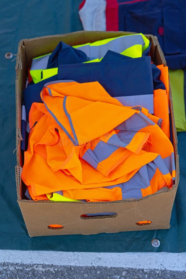 Work Safety Vests stock photo. Image of safety, serbia - 233853252