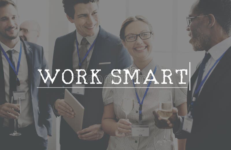 Work Smart Effective Planning Production Working Concept Stock ...