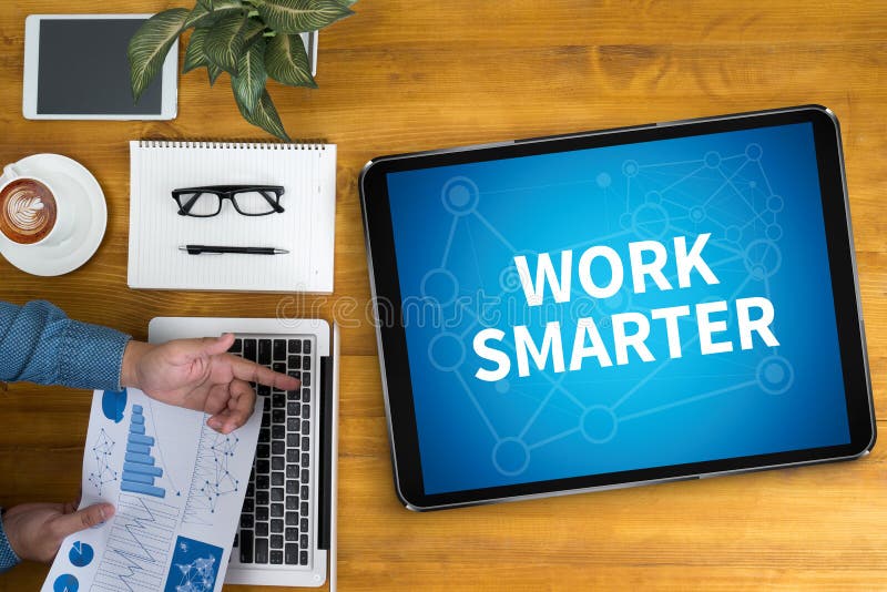 Work smarter stock image. Image of productivity, brick - 73031695