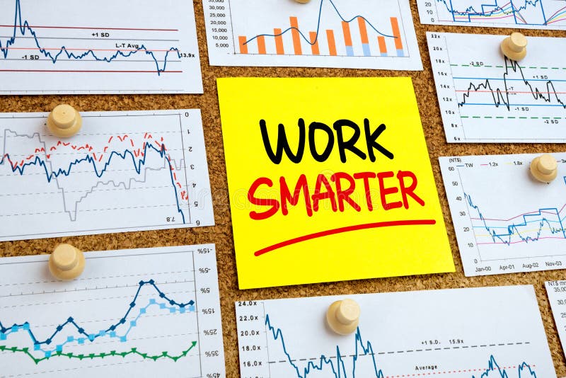 Work smarter stock photo. Image of business, achievement - 71647216