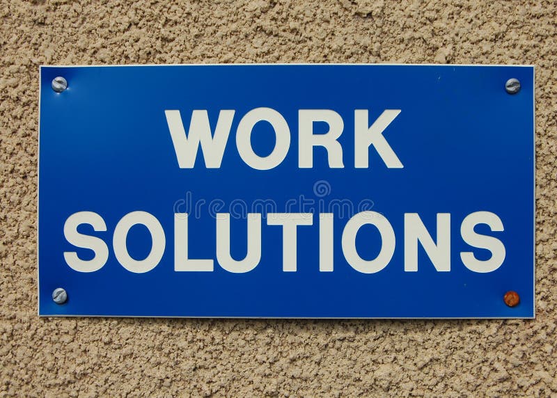Work solutions stock photo. Image of choice, answers - 15276088