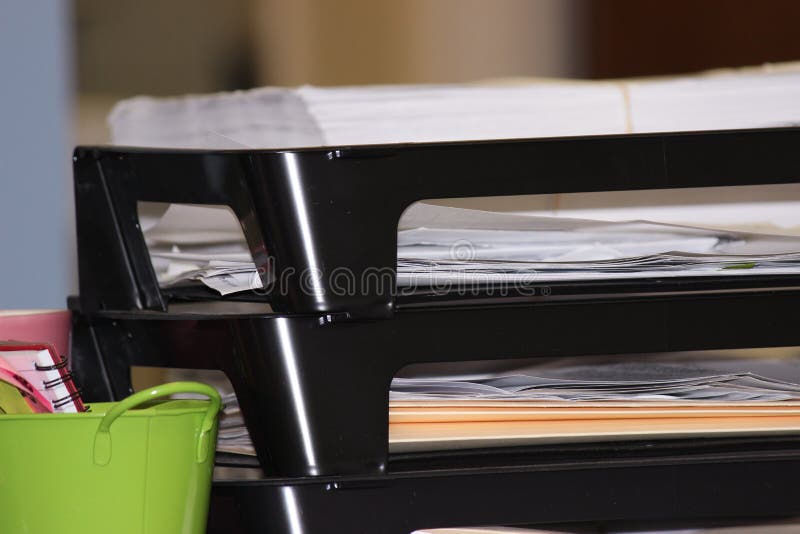 Work stacking up stock photo. Image of forms, paper, work - 47186496