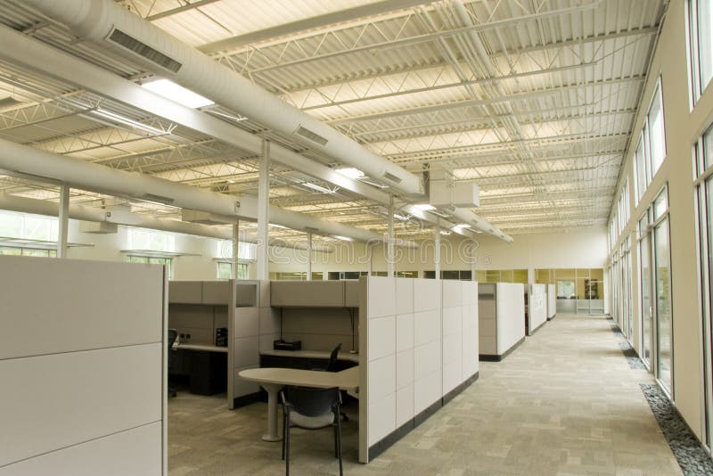 Work Stations stock photo. Image of area, station, corridor - 9036930