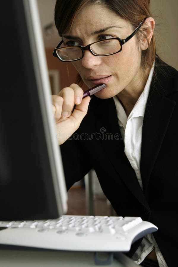 Work stress stock image. Image of interaction, keyboard - 13442759