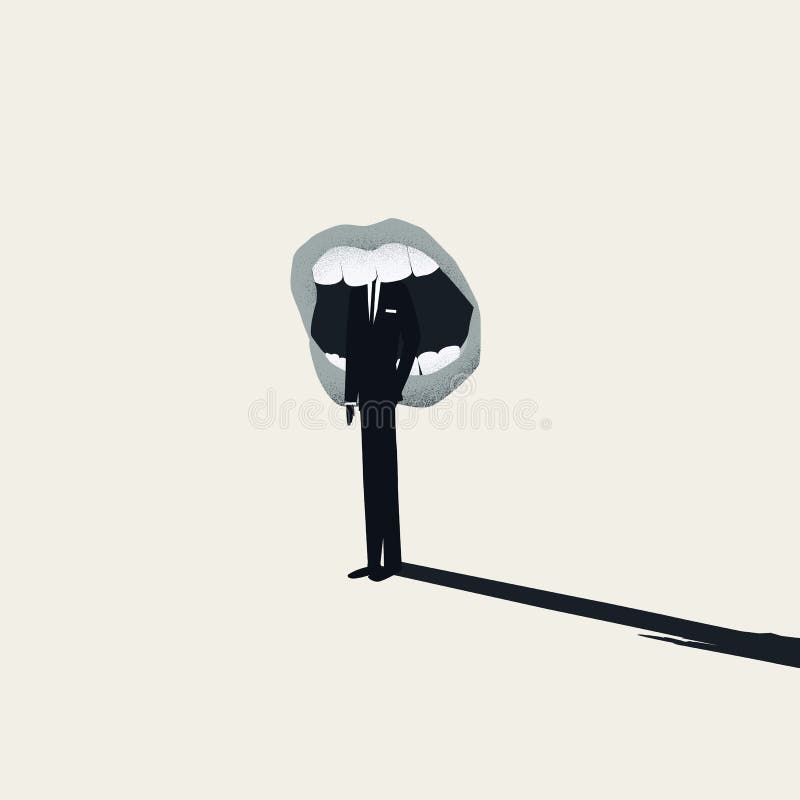 Work Stress Abstract Vector Concept. Symbol of Being Under Pressure ...