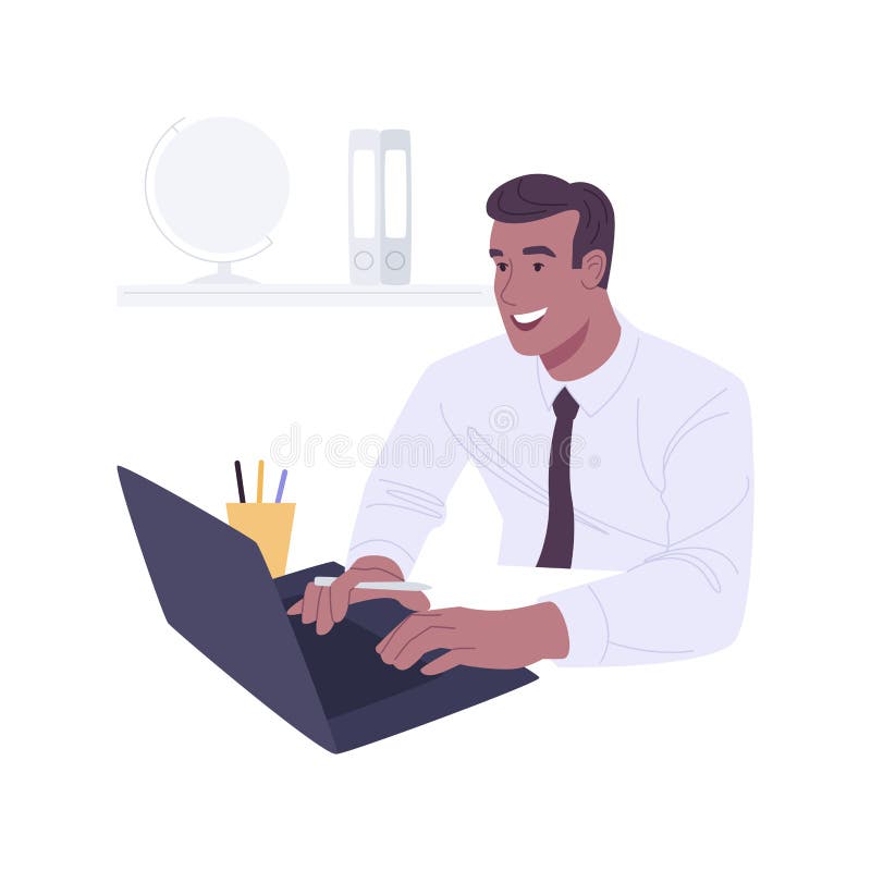 Flexible Learning Process Vector Concept Metaphors. Stock Vector - Illustration of character ...