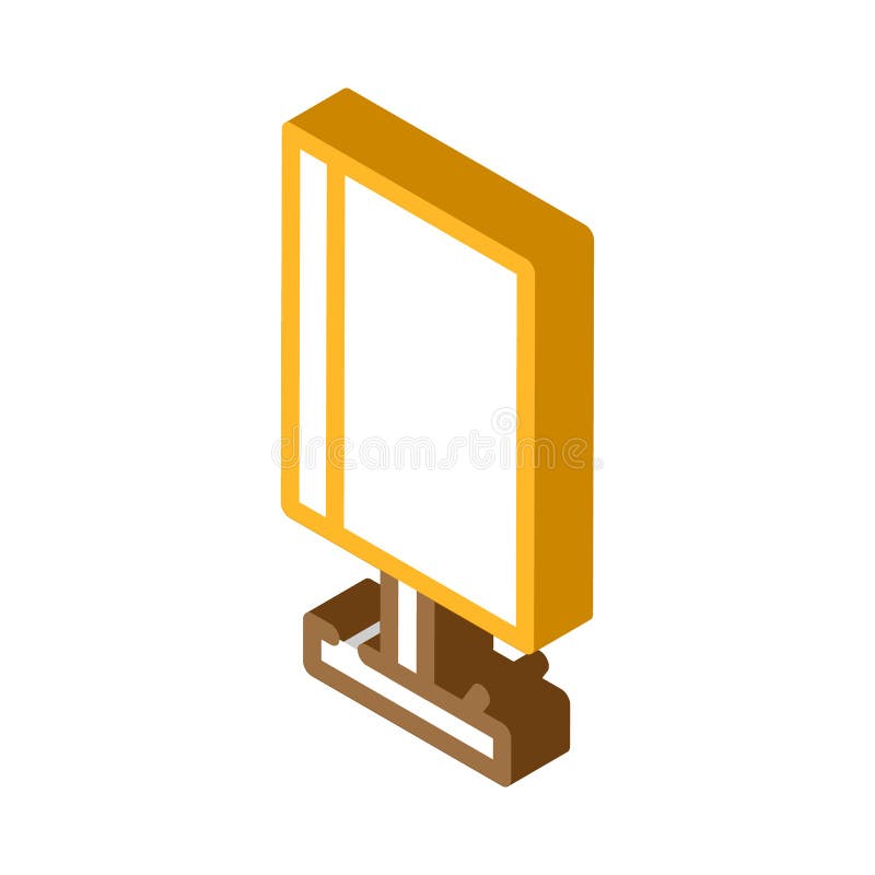 Work Table Lamp Isometric Icon Vector Illustration Stock Vector ...