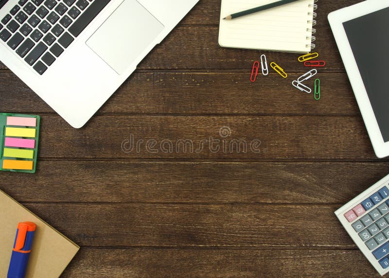 Abstract Blur Background Table Work in Office Stock Photo - Image of ...