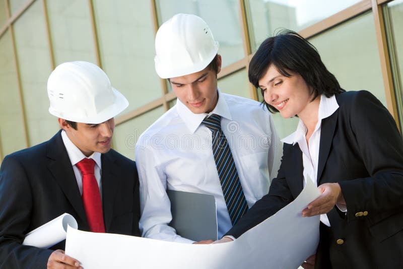 Work team stock photo. Image of handsome, people, interaction - 10423342