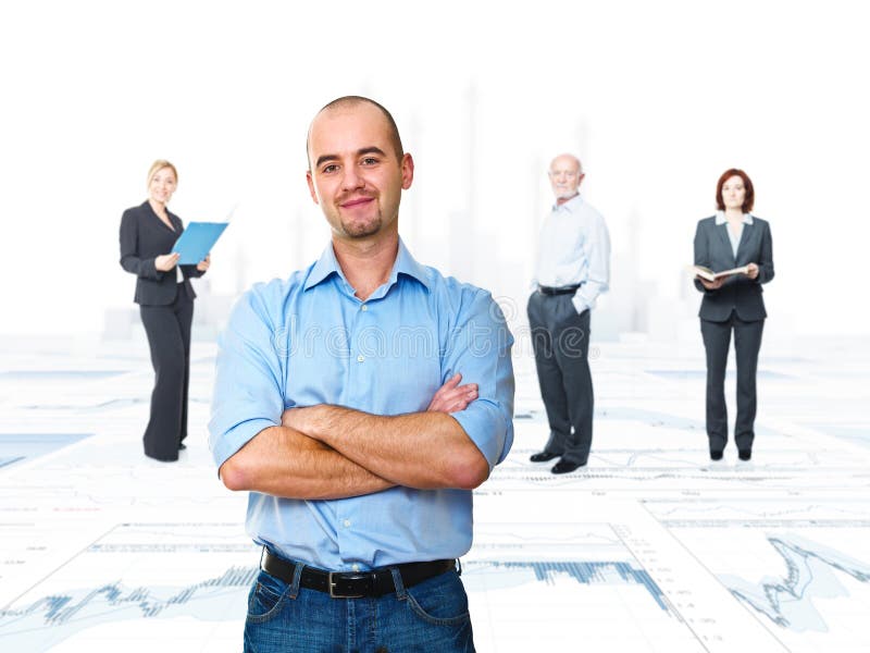 Team financial people stock photo. Image of forecast - 22788540