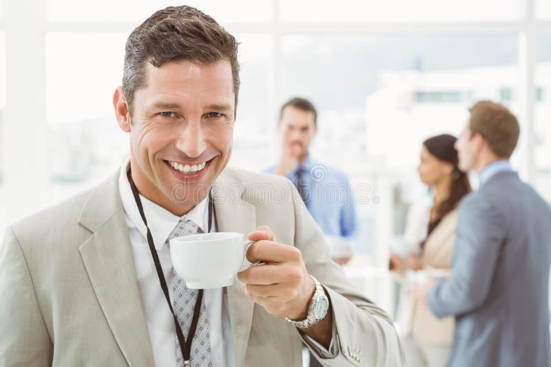 Work Team during Break Time in Office Stock Image - Image of view ...