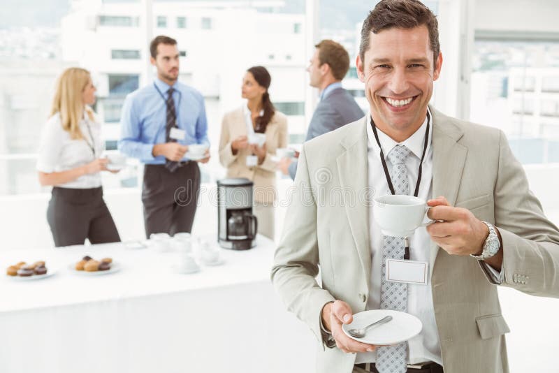 Work Team during Break Time in Office Stock Photo - Image of business ...