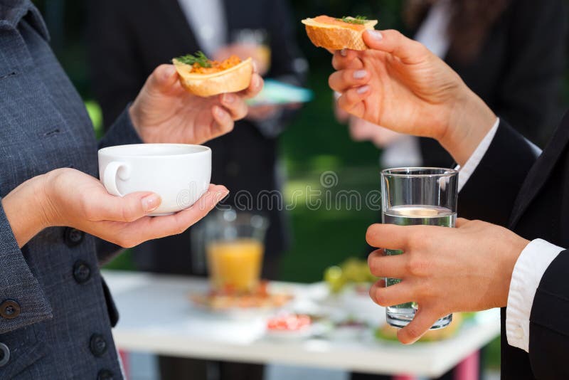Work team at lunch stock image. Image of napkin, gourmet - 38974757