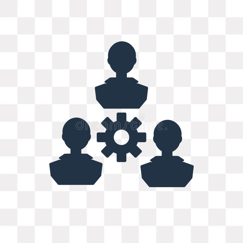 Work Team Vector Icon Isolated on Transparent Background, Work T Stock ...
