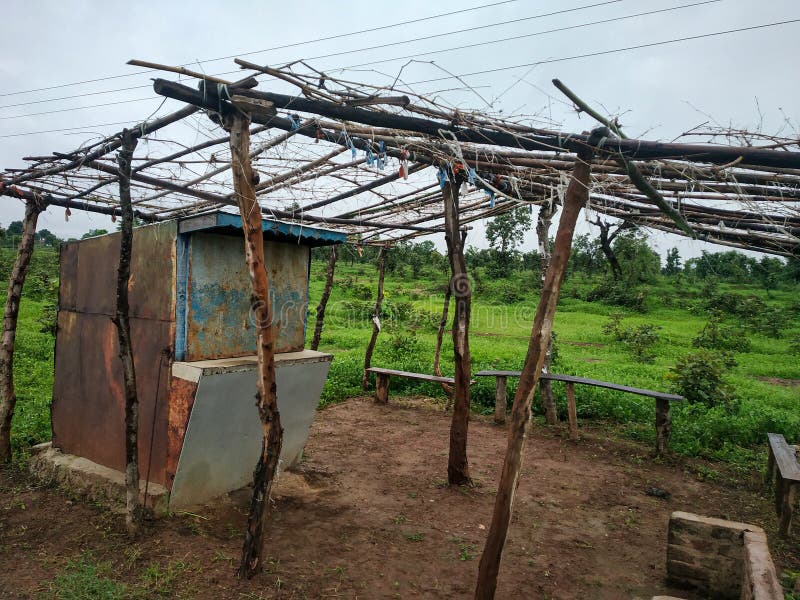 The Work of this Tent is Not Completed yet. Stock Image - Image of work ...