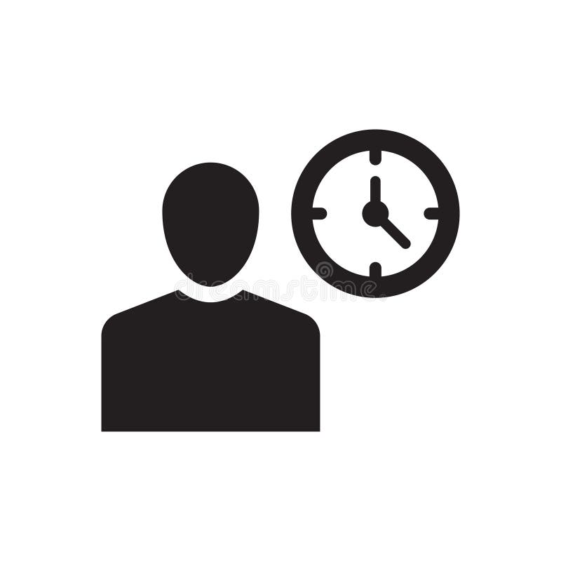 Time Icon Work Timetable Sing Symbol Stock Illustrations – 12 Time Icon ...