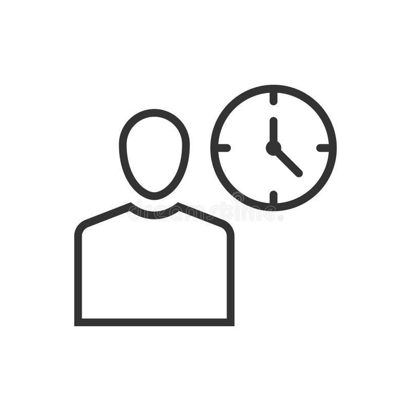 Time Icon Work Timetable Sing Symbol Stock Illustrations – 12 Time Icon ...