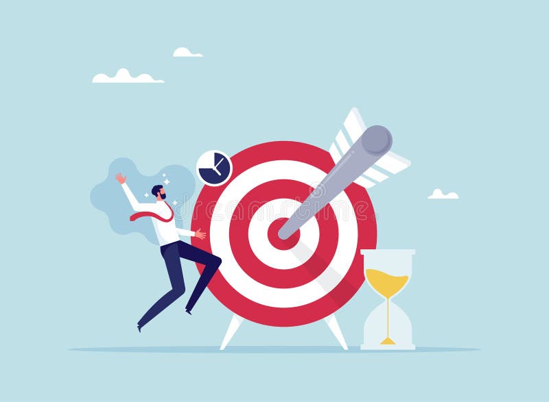 Work Time Management and Complete Work before Deadlines Stock Vector ...