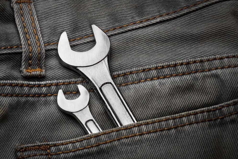 Work tools stock image. Image of tool, jeans, casual - 19303347