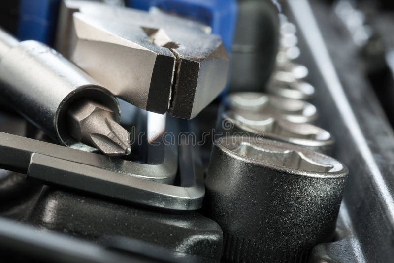 Work Tools Extreme Close-up Stock Image - Image of macro, closeup: 42234869