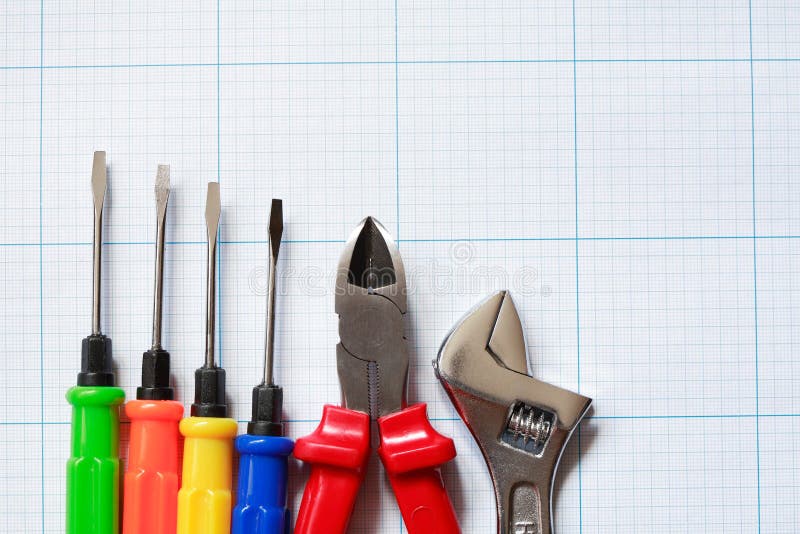 Hand tools stock image. Image of electric, twist, manufacturing - 12913921