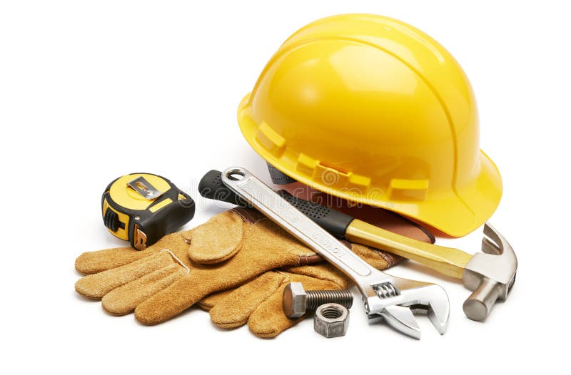 Work tools stock image. Image of pliers, spanner, background - 57943365