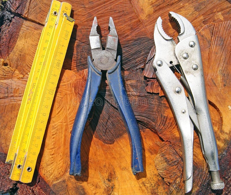 Work tools stock image. Image of electrician, floor, clipping - 31893615