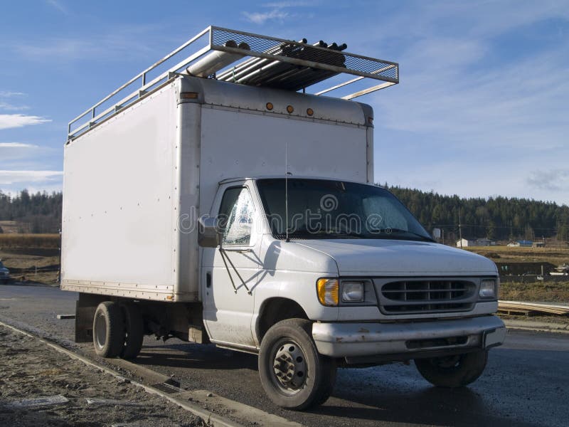 Work Truck stock photo. Image of hauling, mechanical, site - 4669020