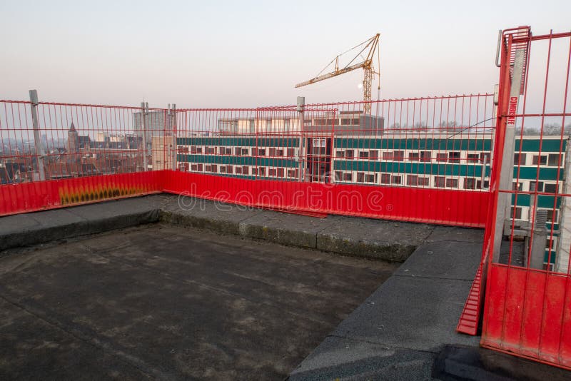 Work is Underway on the Roof Stock Image - Image of chimney, engineer ...