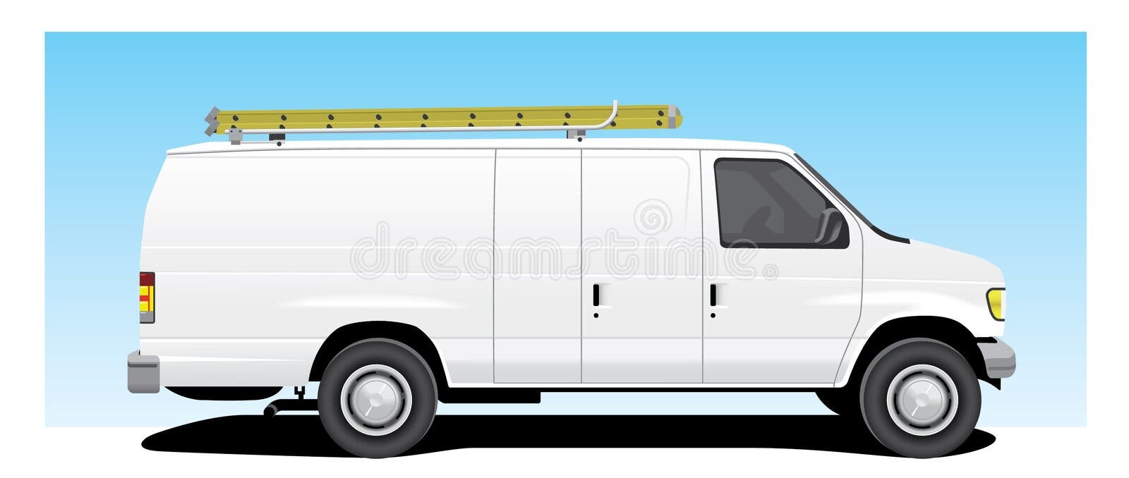 Service Van stock image. Image of deliver, professional - 21857287