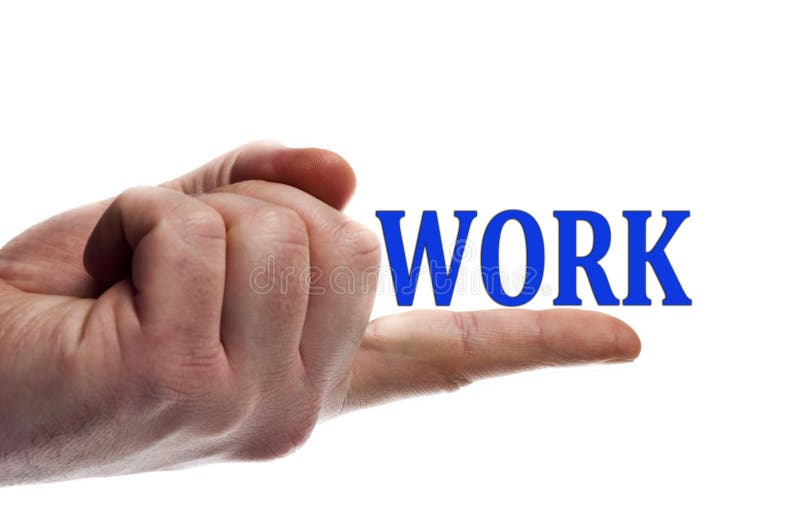 Work word and business man stock photo. Image of text - 22545104