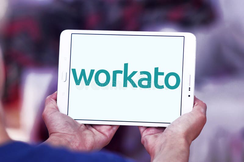Workato enterprise logo editorial image. Image of logo - 118581830
