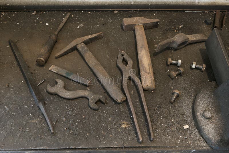 Workbench stock photo. Image of workbench, vintage, screwdriver - 57220056