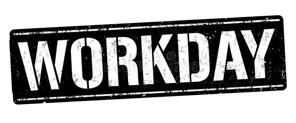 Workday Weekday Stock Illustrations – 135 Workday Weekday Stock ...