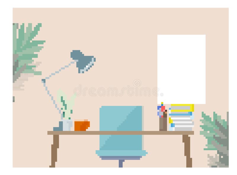 Workdesk stock vector. Illustration of clip, single - 267160498