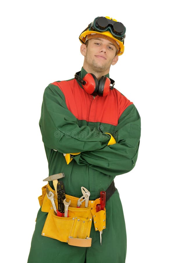 Worker stock image. Image of workman, people, male, industrial - 18507483