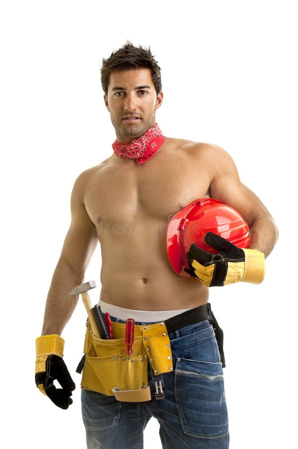 Worker stock image. Image of body, isolated, jump, engineering - 21890179