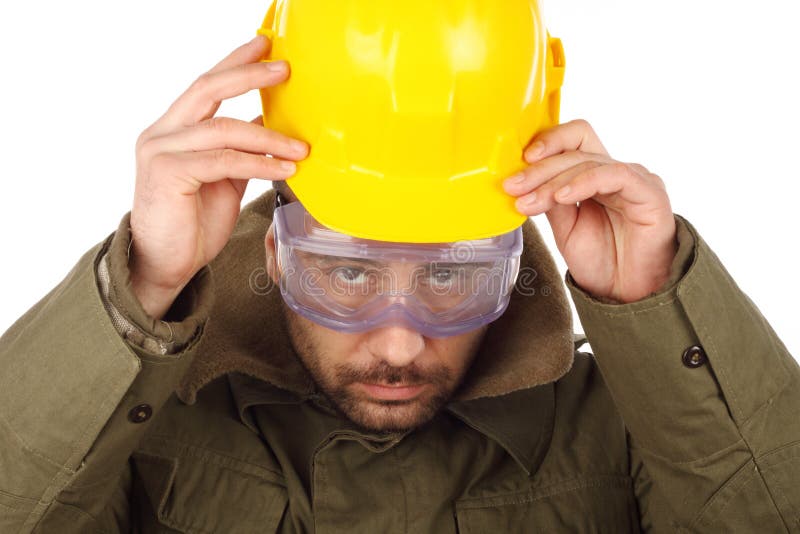 Worker stock image. Image of builder, health, goggles - 22427939