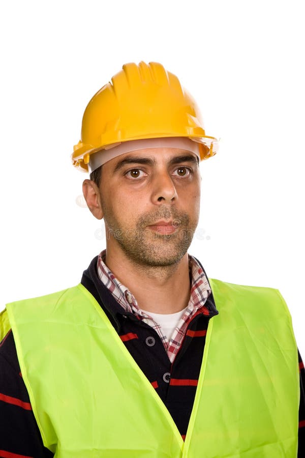 Worker with Clipboard stock image. Image of clerk, happy - 5771389