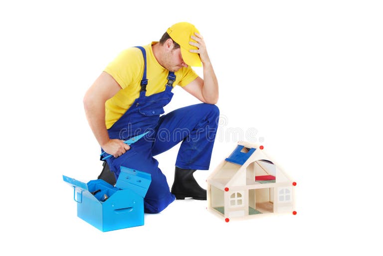 Worker stock photo. Image of feckless, toiler, serviceman - 9827764