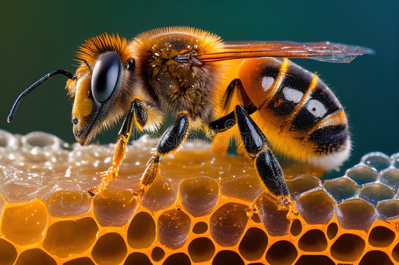 Bee Structure Worker Stock Illustrations – 163 Bee Structure Worker ...