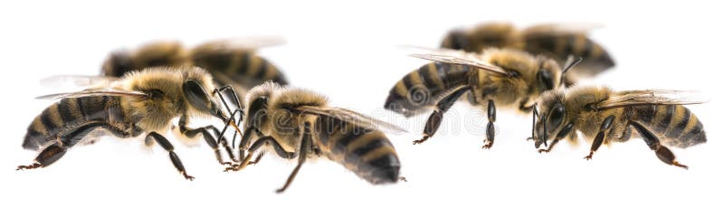 Worker Bees on Honeycomb stock photo. Image of close, closeup - 9665530