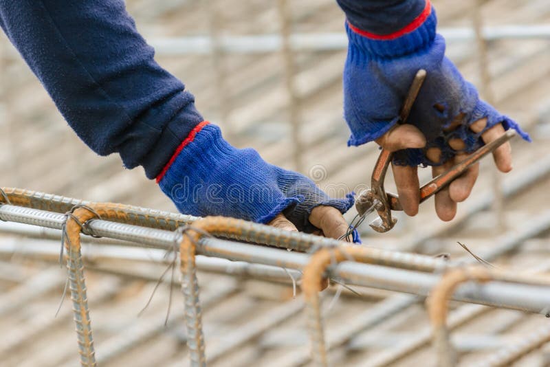380 Worker Bending Steel Construction Job Stock Photos - Free & Royalty ...