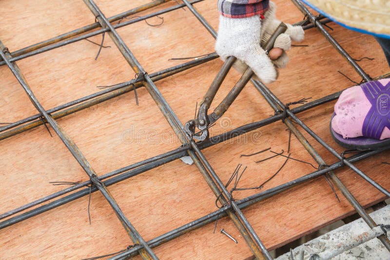 Worker bending steel stock image. Image of labor, pliers - 42214149